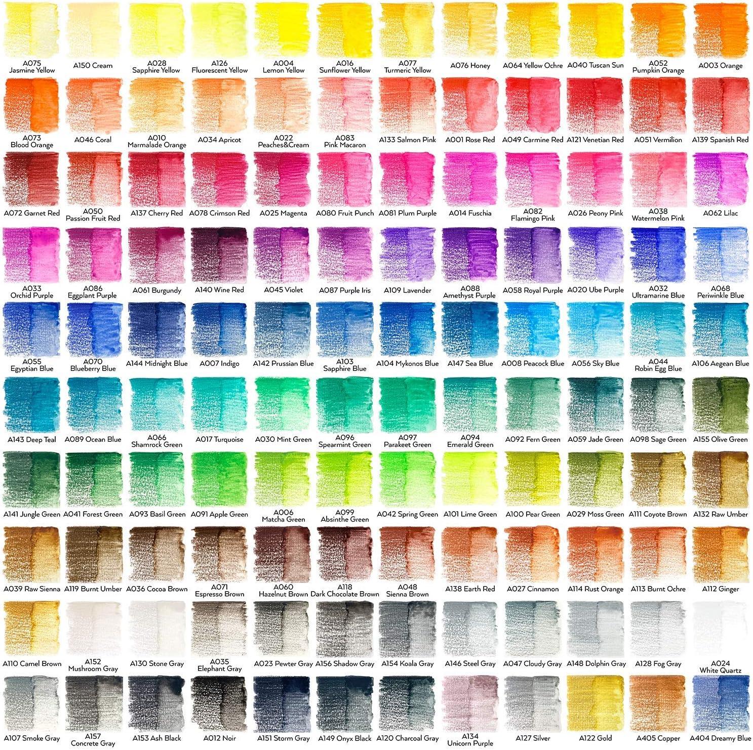 Arteza EverBlend Art Markers Fluorescent Coral A302 (Set of 4), Alcohol ...